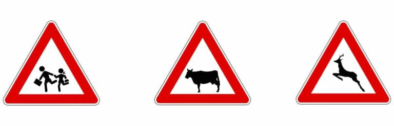 Segnali stradali di pericolo: forma e quali sono - brumbrum BLOG